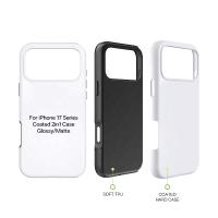 China Custom Iphone 17 Case Magsafe 3D 2 In 1 Coated Sublimation Phone Case Diy Photo Printing Matte Glossy Magnetic Iphone Case for sale