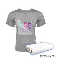 China DTF Transfer Film Various Sizes Customized Inkjet Printer DTF Printing Film For Sublimation for sale