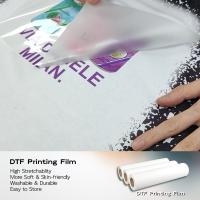 China DTF Transfer Film Various Sizes Customized Inkjet Printer DTF Printing Film For Sublimation for sale