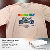 China DTF Transfer Film Various Sizes Customized Inkjet Printer DTF Printing Film For Sublimation for sale