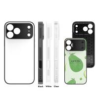 China Iphone 17 Series Sublimation Glass TPU Phone Cases with Precise Hole Custom Iphone Case for sale