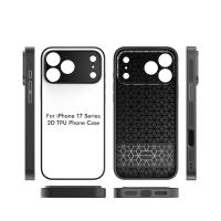China Iphone 17 Series Sublimation Glass TPU Phone Cases with Precise Hole Custom Iphone Case for sale