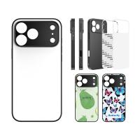 China Iphone 17 Series Sublimation Glass TPU Phone Cases with Precise Hole Custom Iphone Case for sale