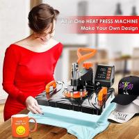 China 8 In 1 5 In 1 12 In 1 Heat Press Combo Machine Sublimation Printer T Shirt Heat Press for sale