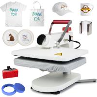 China Multifunctional Sublimation Machine 5 In 1 Combo Heat Press Machine For T-Shirt Mug Cap Plate for sale