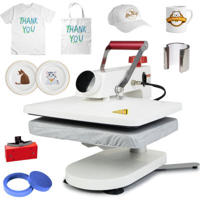 China Multifunctional Sublimation Machine 5 In 1 Combo Heat Press Machine For T-Shirt Mug Cap Plate for sale