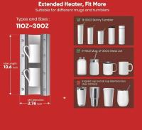 China Sublimation Heat Press For Tumblers 20oz 30oz White Mugs 11oz 15oz 20oz Heat Press for sale
