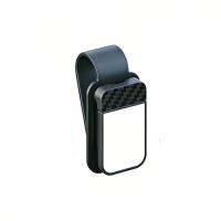 China Sublimation Car Glasses Holder Car Personalized Fashionable Sunglass Visor Clip Interior Kits for sale