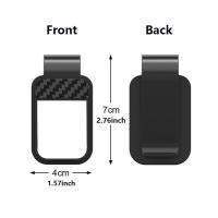 China Sublimation Car Glasses Holder Car Personalized Fashionable Sunglass Visor Clip Interior Kits for sale