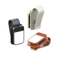 China Sublimation Car Glasses Holder Car Personalized Fashionable Sunglass Visor Clip Interior Kits for sale