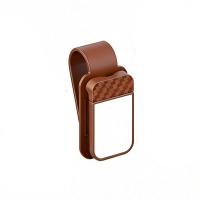 China Sublimation Car Glasses Holder Car Personalized Fashionable Sunglass Visor Clip Interior Kits for sale