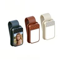 China Sublimation Car Glasses Holder Car Personalized Fashionable Sunglass Visor Clip Interior Kits for sale