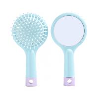 China Plastic Colored Sublimation Hair Brush Custom Photo Comb for sale