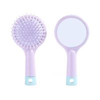 China Plastic Colored Sublimation Hair Brush Custom Photo Comb for sale