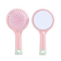 China Plastic Colored Sublimation Hair Brush Custom Photo Comb for sale