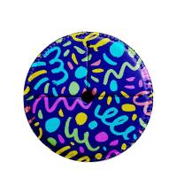 China Sublimation Neoprene Wine Glass Coaster Custom Neoprene Sublimation Blanks Glass Wine Coaster for sale