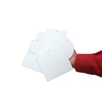 China Sublimation Felt Car Air Freshener Blank Car Aroma Scent Patch for sale