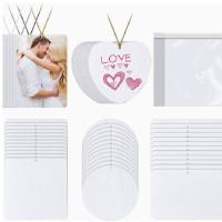 China Sublimation Felt Car Air Freshener Blank Car Aroma Scent Patch for sale