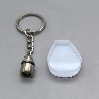 China Various Shapes Sublimation Glow In The Dark Keychain Blanks Custom Photo Printing Acrylic Luminous Keychain for sale
