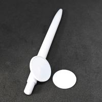 China Custom Logo Blank Sublimation Plastic Ball Point Pen For Advertising Office School for sale