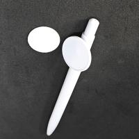 China Custom Logo Blank Sublimation Plastic Ball Point Pen For Advertising Office School for sale