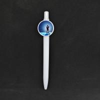China Custom Logo Blank Sublimation Plastic Ball Point Pen For Advertising Office School for sale