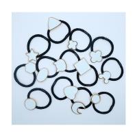 China Blank Sublimation Elastic Hair Bands Diy Photo Printing Stretchy Hair Ties for sale