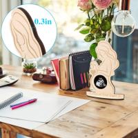 China Mom To Be And Pregnant Mom Gifts Sublimation Wooden Baby Ultrasound Picture Frame Sonogram Photo Frame Baby First Photo for sale