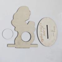 China Mom To Be And Pregnant Mom Gifts Sublimation Wooden Baby Ultrasound Picture Frame Sonogram Photo Frame Baby First Photo for sale