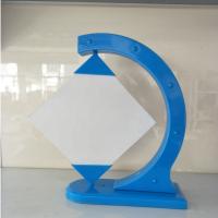 China 360 Rotate Glass Frame Sublimation Blank Photo Frame for sale