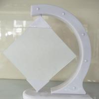China 360 Rotate Glass Frame Sublimation Blank Photo Frame for sale