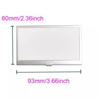 China Blank Custom Sublimation Stainless Steel Business Card Holder Diy Photo Printing Metal Business Card Holder for sale