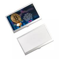 China Blank Custom Sublimation Stainless Steel Business Card Holder Diy Photo Printing Metal Business Card Holder for sale
