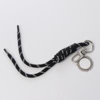 China Blank Sublimation Braided Keychain Rope Multi Color Woven Rope Keychains Custom Photo Charm Sturdy Cute 2 In 1 Keychain Bag Decor for sale