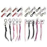 China Blank Sublimation Braided Keychain Rope Multi Color Woven Rope Keychains Custom Photo Charm Sturdy Cute 2 In 1 Keychain Bag Decor for sale