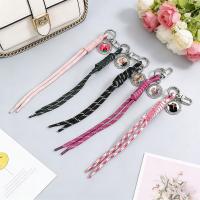 China Blank Sublimation Braided Keychain Rope Multi Color Woven Rope Keychains Custom Photo Charm Sturdy Cute 2 In 1 Keychain Bag Decor for sale