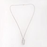 China Sublimation Lover Locket Jewelry Pendant Necklace Blanks for sale