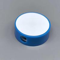 China Diy Photo Printing 40MM Plastic Round Handheld Pencil Sharpener Sublimation Blank Manual Pencil Sharpener for sale