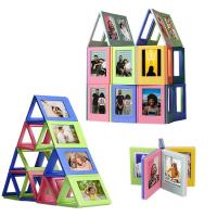 China Custom Magnetic Frames Sublimation Blank Magnetic Photo Frame For Fridge Office Kitchen And Bedroom Decor Items for sale