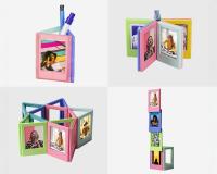 China Custom Magnetic Frames Sublimation Blank Magnetic Photo Frame For Fridge Office Kitchen And Bedroom Decor Items for sale