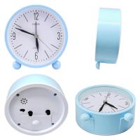 China Promotional Modern Plastic Blank Sublimation Alarm Clock 6 Colors for sale