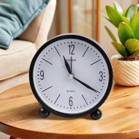 China Promotional Modern Plastic Blank Sublimation Alarm Clock 6 Colors for sale