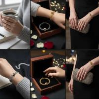 China Stainless Steel Sublimation charm Bracelet Blanks Custom DIY Fashion Silver Gold Bracelets Idea For Small Gifts Daily Wear for sale