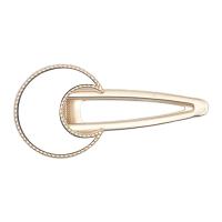China DIY Sublimation Hair Clip Blanks 11 Shapes Gold Hairpin Personalized Gift Hairclips Hair Accessories For Girls for sale