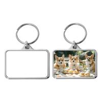 China Pet Souvenirs Double Sided Sublimation Dog Tags Blanks Personalized Sublimation Pet Tag Large Size for sale