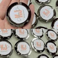 China Heart Shape Sublimation Blank Bag Hook Custom Bag Hanger for sale