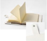 China Custom Book Protective Cover A5 Linen Sublimation Notebook Book Cover Blank for sale