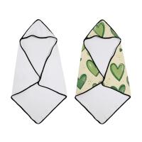 China Custom 30x30 Inch blank Baby Toddler Hooded Towel Super Soft 100% Polyester Plush Sublimation Blanket For Children Reusable for sale