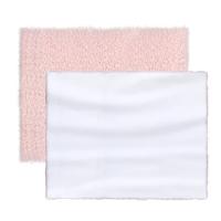 China Eco-Friendly Baby Blanket For Sublimation 100% Polyester Double Layer Sherpa Plush Sublimation Throw for sale