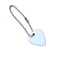 China Double Sided Metal Sublimation Guitar Pick With Chain personalized guitar picks for sale